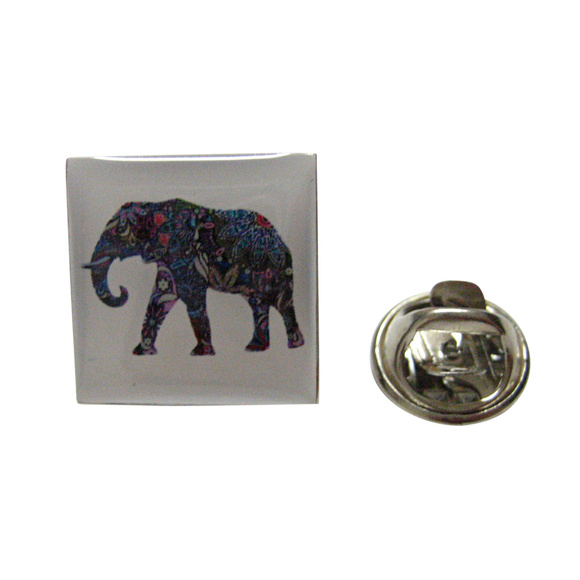 Kiola Designs | Accessories | Colorful Elephant Lapel Pin | Poshmark
